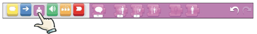 Animate character in ScratchJr